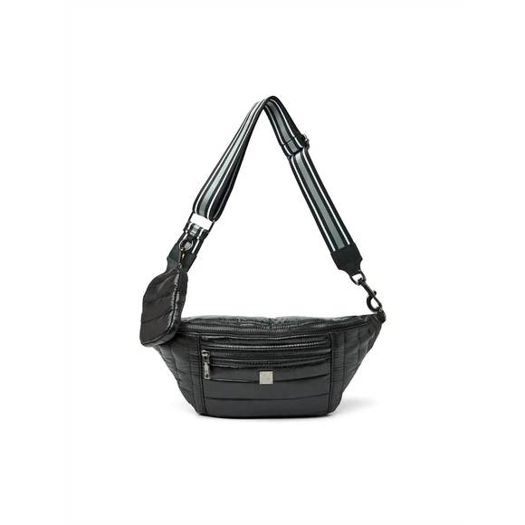THINK ROYLN | Bags | New Think Royln Sister Sling Bag In Shiny Black ...
